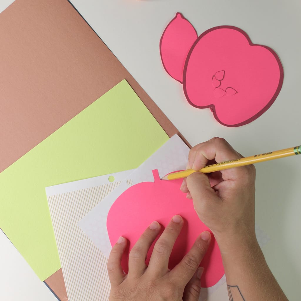 Apple Collage Craft for Kids - Grow Good Humans