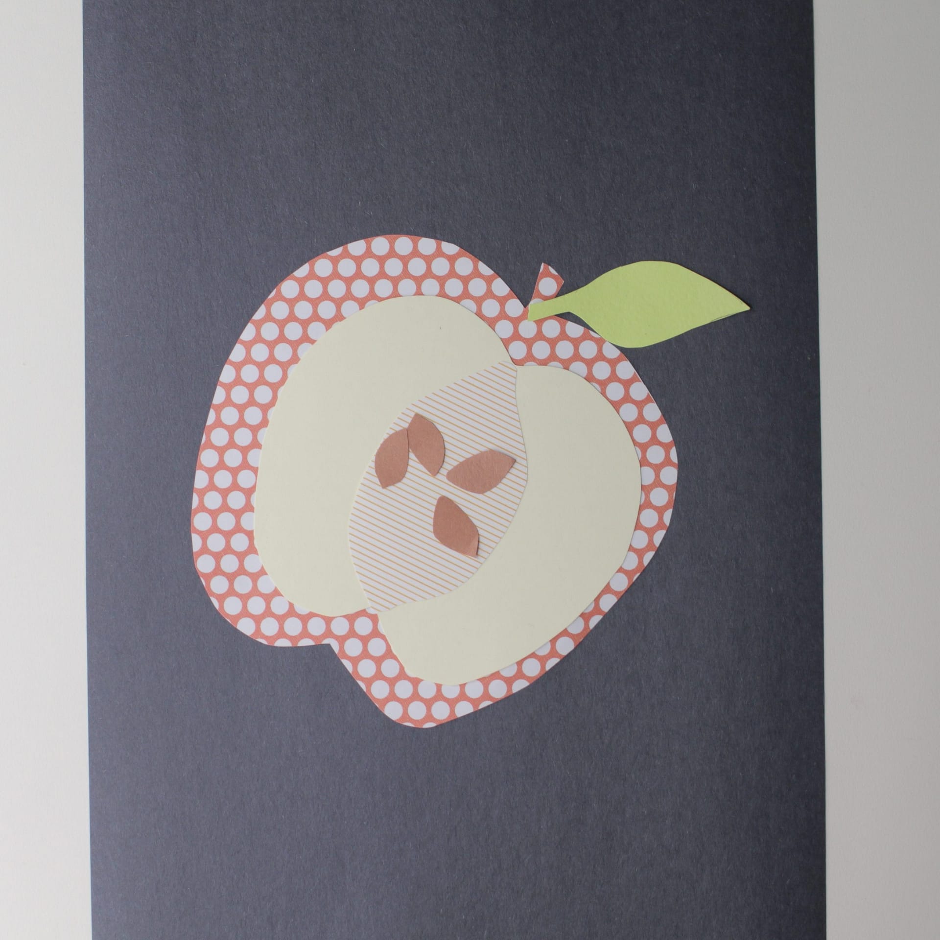 Apple Collage Craft for Kids - Grow Good Humans